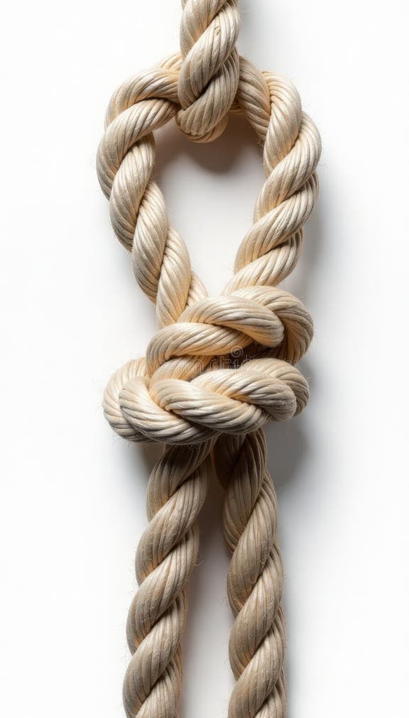 Frayed Rope Noose, Broken Loop White Background , Background Image ...