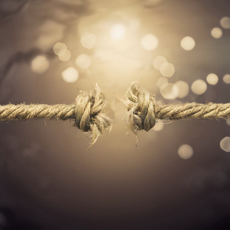 Frayed Rope Breaking Stock Illustrations – 115 Frayed Rope Breaking ...