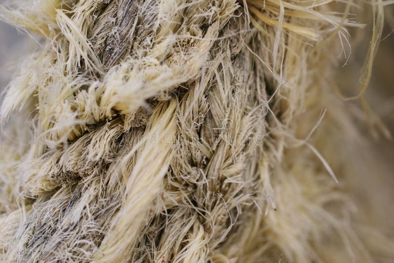 Frayed rope stock image. Image of rough, textile, fibers - 46655279