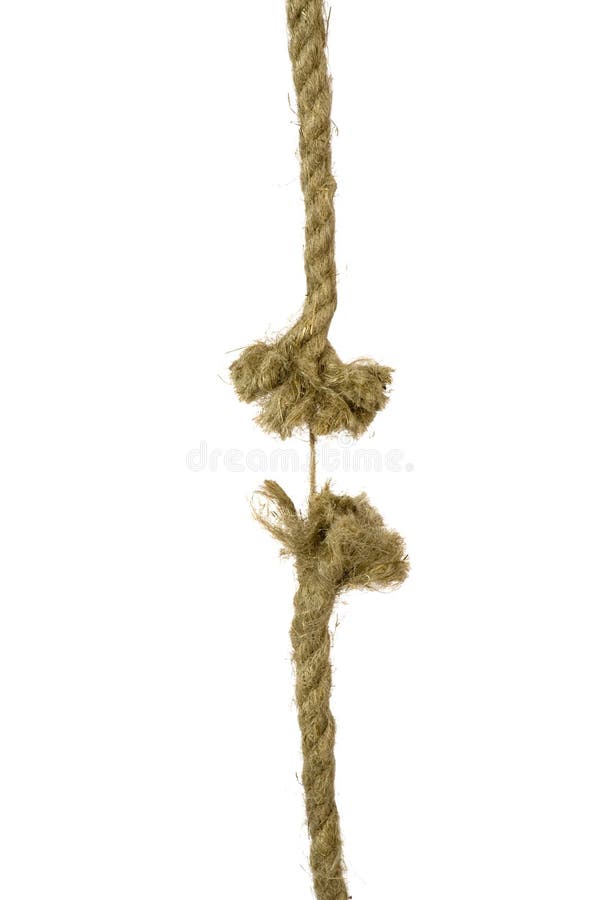 Rope Breaking Apart stock photo. Image of stressed, stressful - 4704420