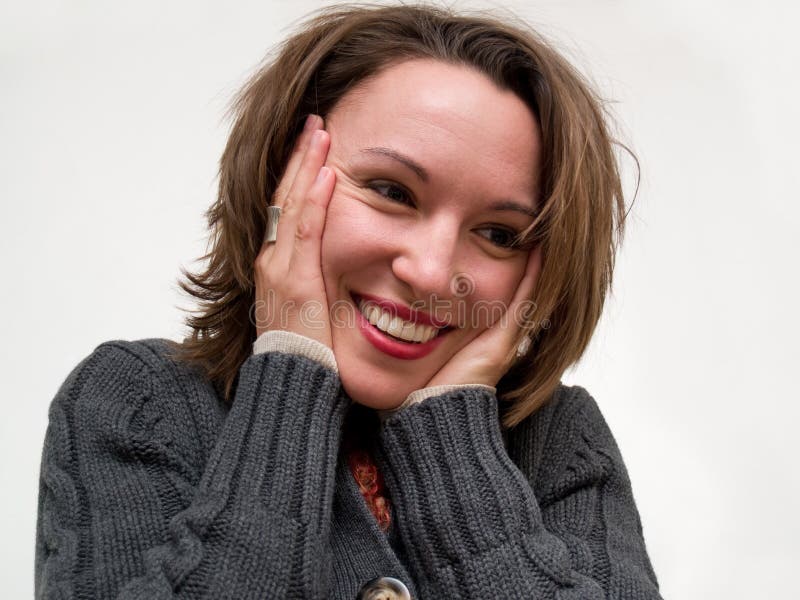 Frazzled Woman stock image. Image of studio, beautiful - 4629505