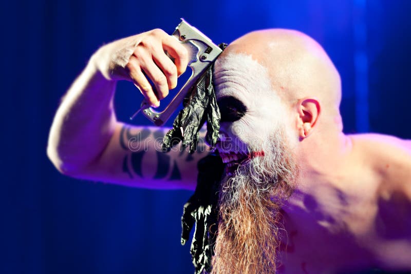 Freak Show and Suspension Performance. Prague Editorial Stock Image ...