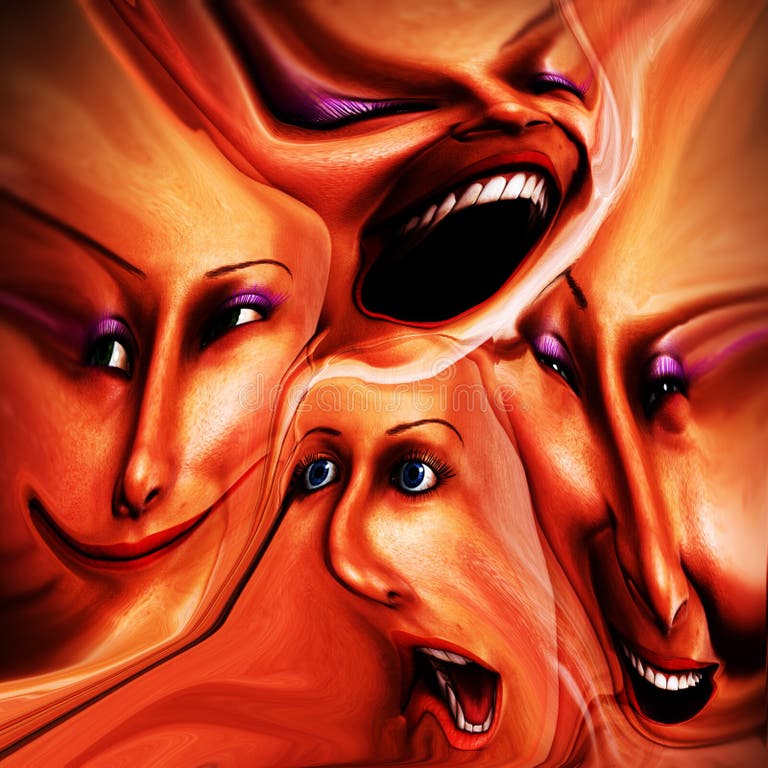 Scared Cheerful Emotions Stock Illustrations – 1,283 Scared Cheerful ...