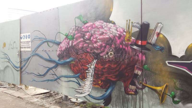 Freaky me like editorial photography. Image of graffiti - 50225287