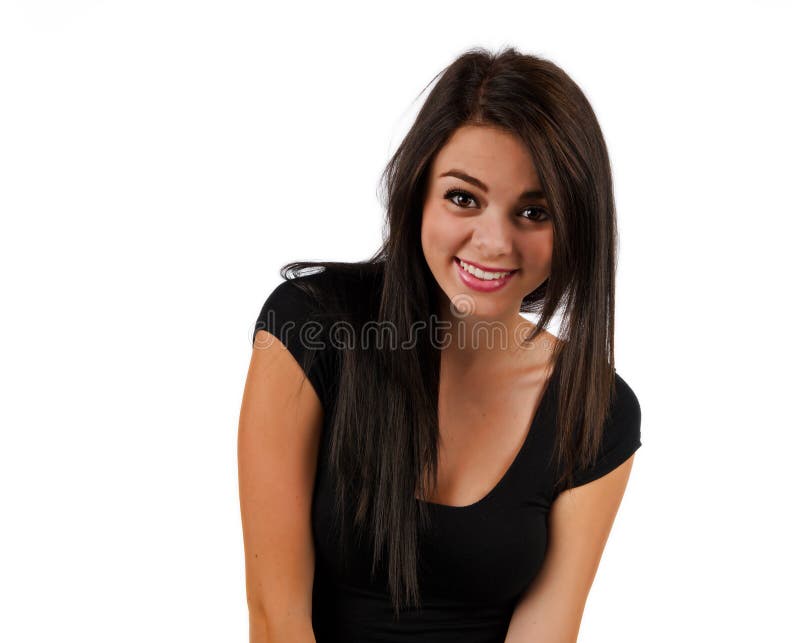Freaky smile stock photo. Image of modesty, modest, smile - 26626736