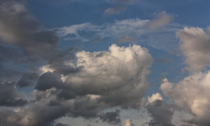 Freaky spring clouds stock photo. Image of spooky, cloud - 92243684
