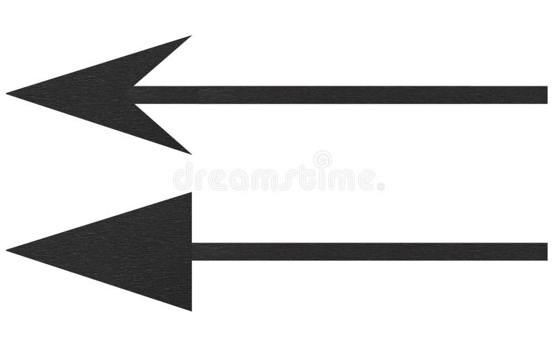 Freccia nera fotografia stock. Immagine di senso, destra - 82379536