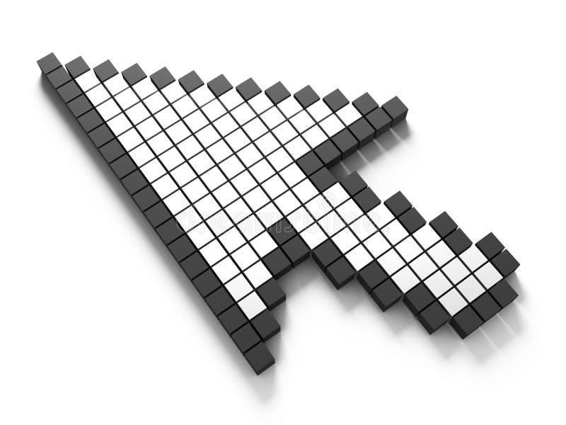 Freccia Dei Puntatori Del Mouse Illustrazione Vettoriale ...