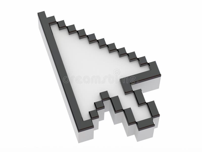 Freccia. Cursore Del Mouse. Illustrazione di Stock - Illustrazione di ...