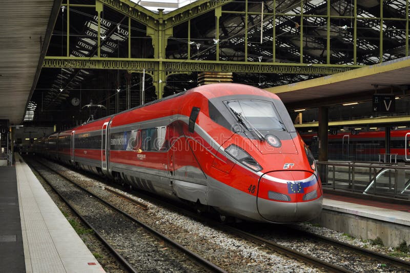 Frecciarossa - Italian High Speed Train Editorial Photography - Image ...