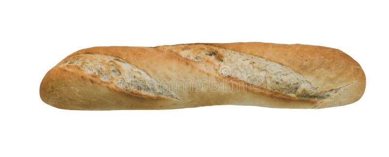 Frech baget stock photo. Image of tasty, bake, grain, isolated - 7754830
