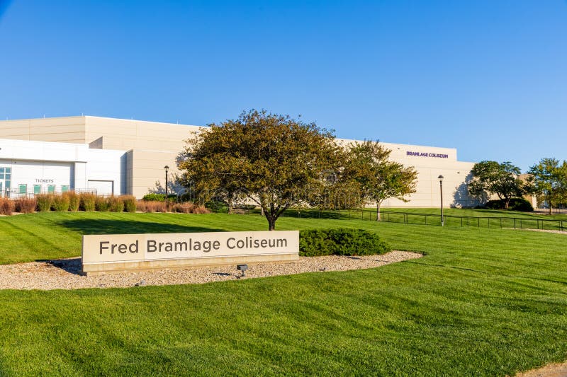Fred Bramlage Coliseum on the the Kansas State University Campus ...