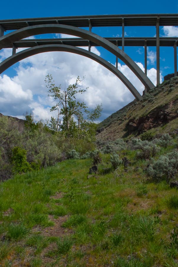 Fred G Redmon Bridge stock photo. Image of arch, fred - 71057438