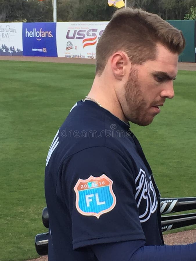 Freddie Freeman editorial photography. Image of baseball - 68062217