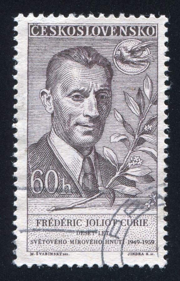 Frederic Joliot Curie foto editorial. Imagen de descubrimiento - 102803956