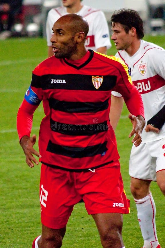 Frederic Kanoute UEFA GAME editorial photography. Image of stuttgart ...