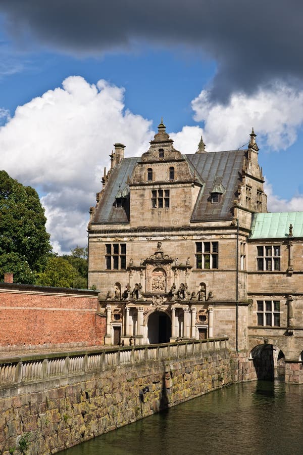 Frederiksborg Castle stock photo. Image of brick, helsingor - 22888592