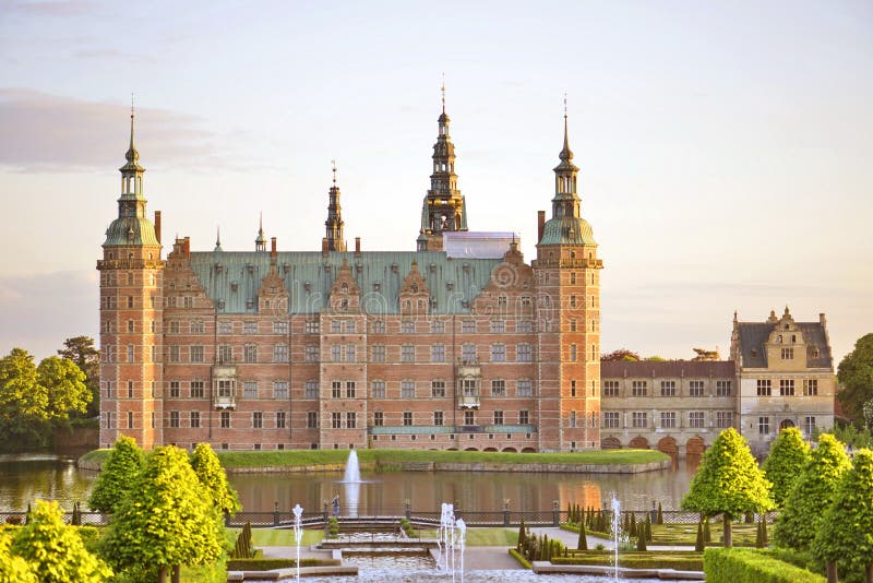 Frederiksborg Castle, Hillerod, Denmark Stock Photo - Image of ...