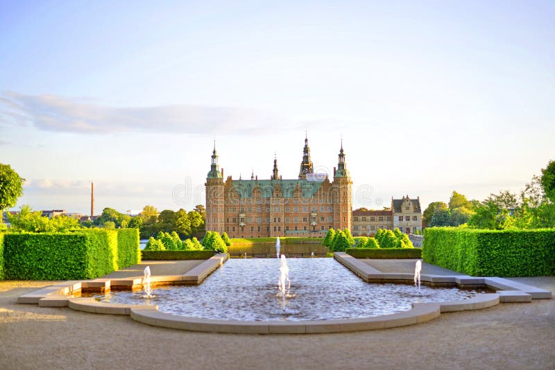 Frederiksborg Castle Hillerod, Denmark Stock Photo - Image of ...