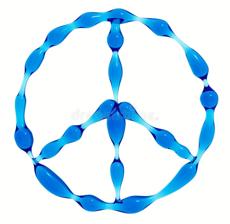 Seamless Modell Med Symboler Av Fred Vektor Illustrationer ...