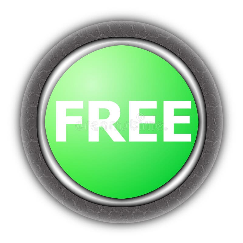 Button Free Download stock vector. Illustration of seal - 81074824