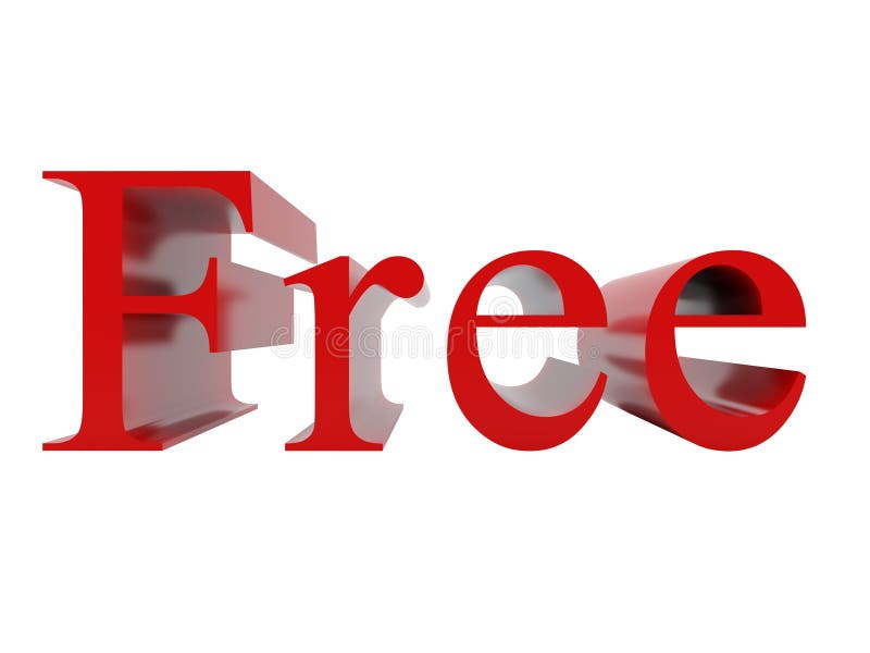 Free word. stock illustration. Illustration of opportunity - 14119793