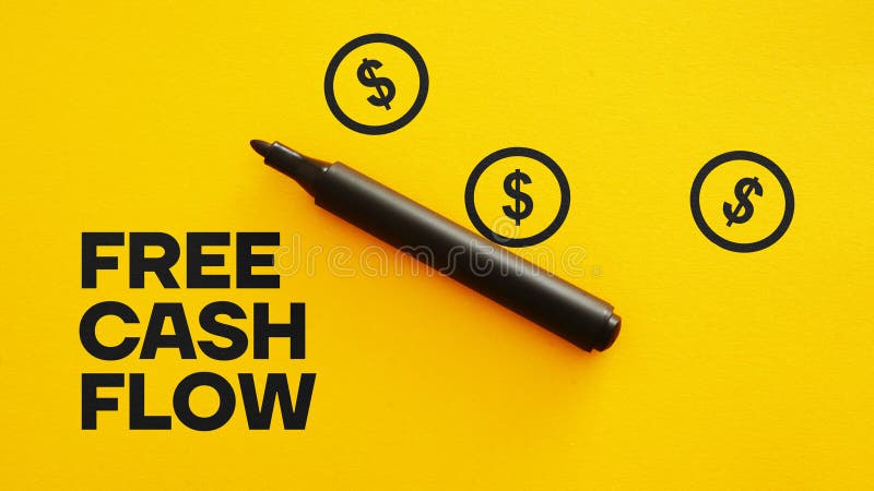 Free Cash Flow FCF is Shown Using the Text Stock Photo - Image of idea ...