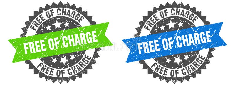 Free of Charge Stamp. Free of Charge Label. Round Grunge Sign Stock ...