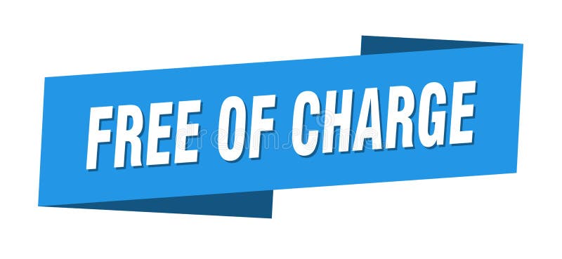 Free of Charge Banner Template. Free of Charge Ribbon Label Stock ...