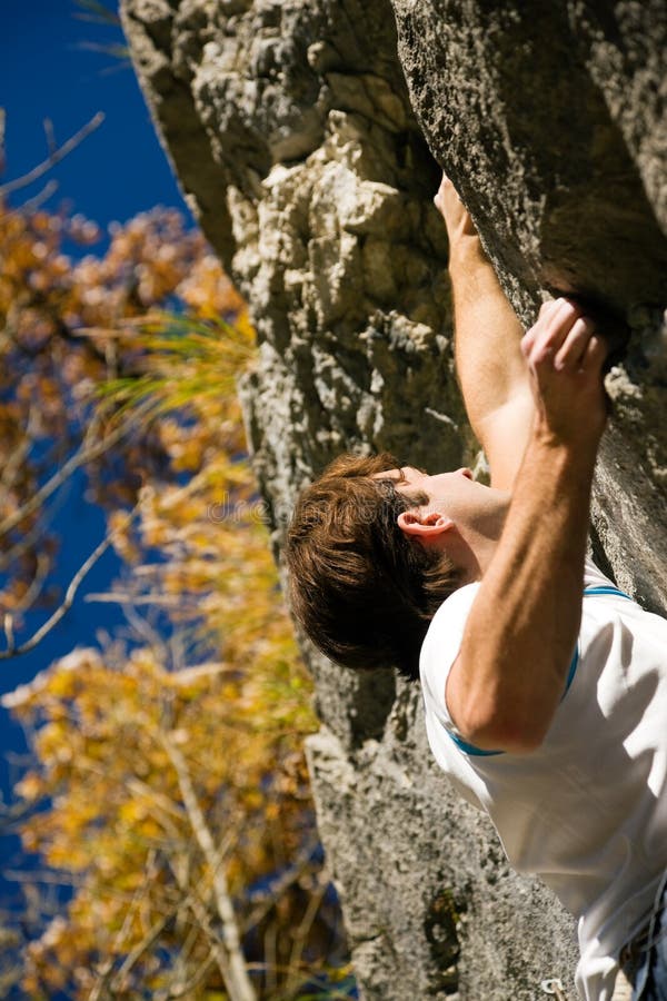 Free Climbing stock image. Image of people, courage, action - 12399449