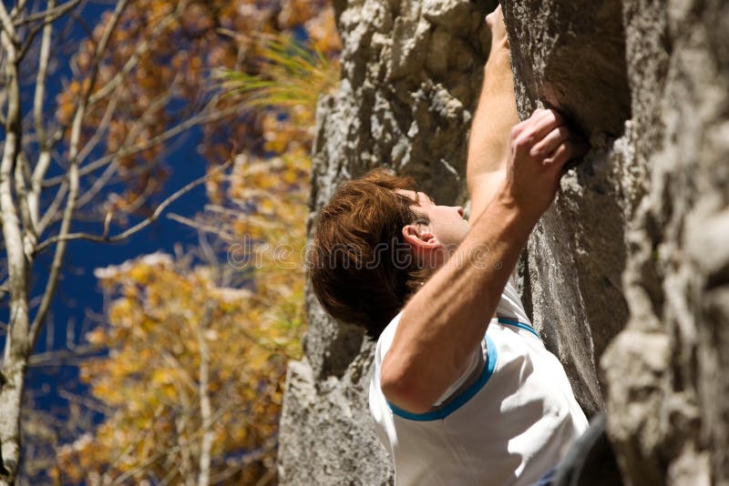 Free Climber stock image. Image of feet, tackle, slim, help - 58481