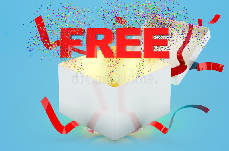 Free Gift Inside Stock Illustrations – 877 Free Gift Inside Stock ...