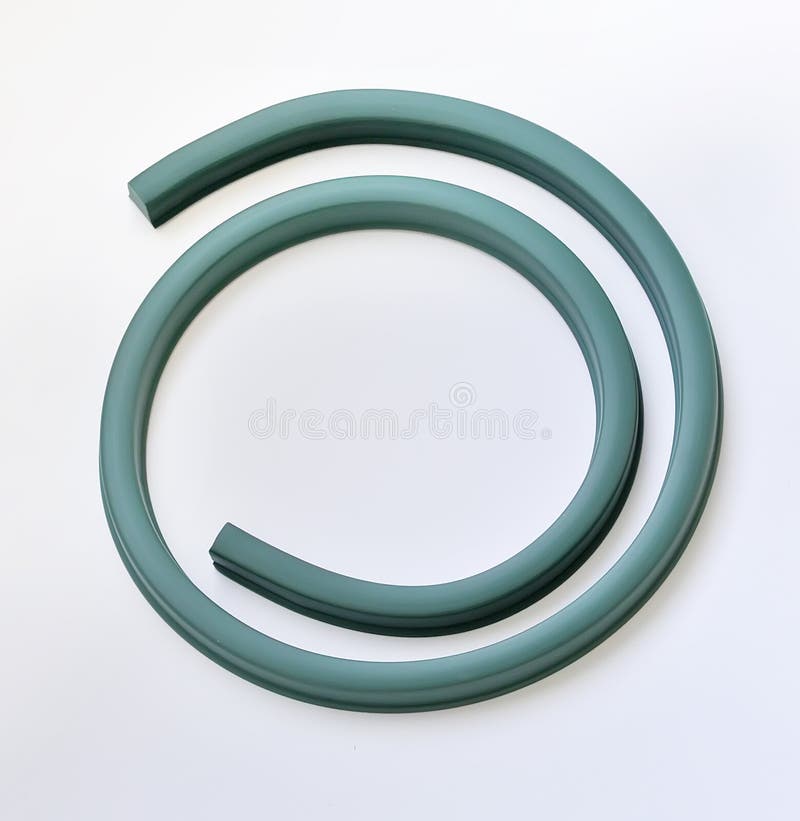 Free Deformation of the Plastic Tube Stock Image - Image of depicting ...
