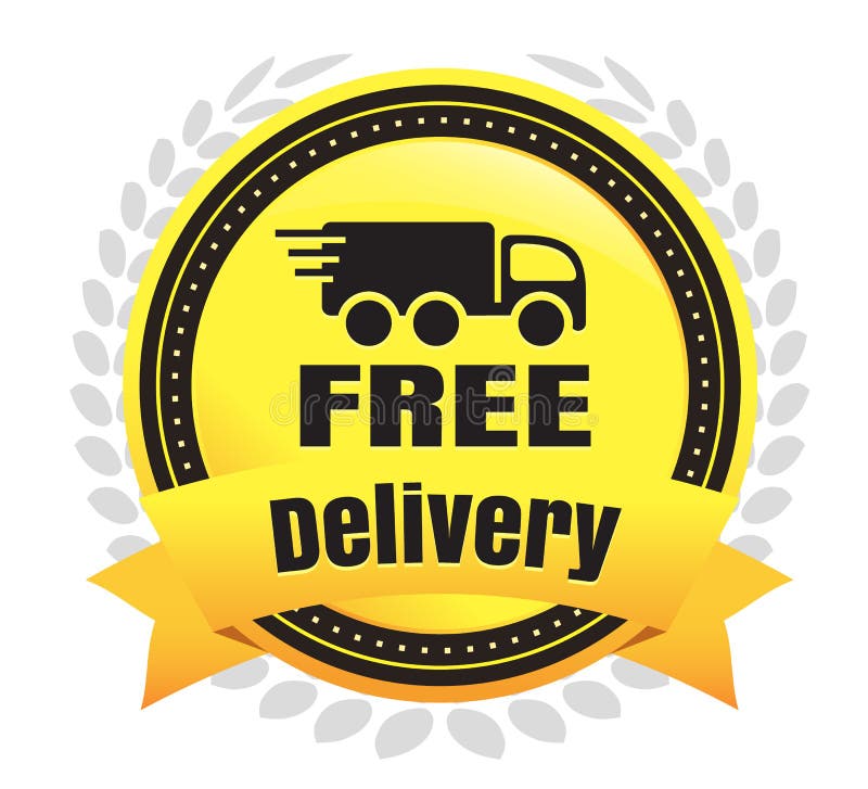 Free Deliver Ecommerce Badge Stock Vector - Illustration of ecommerce ...