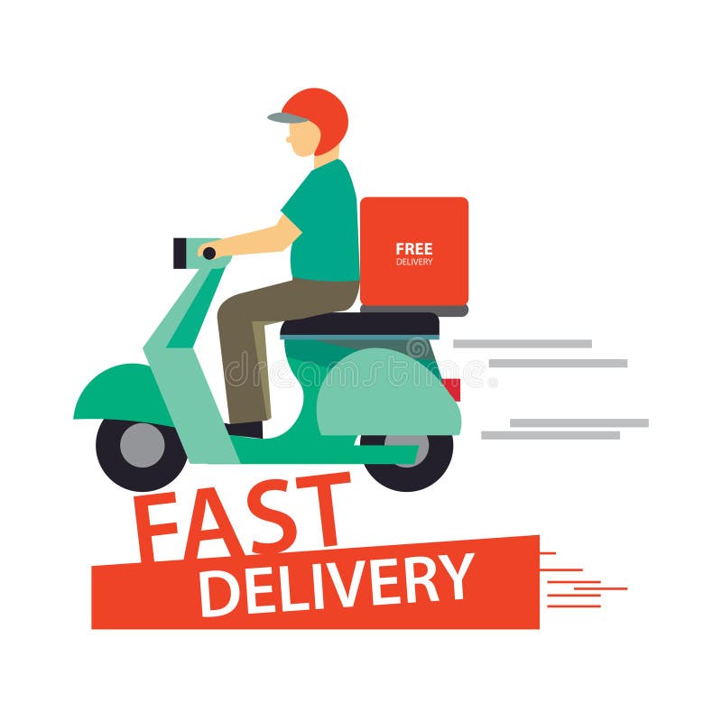 Delivery Rider Icon Stock Illustrations – 1,505 Delivery Rider Icon ...
