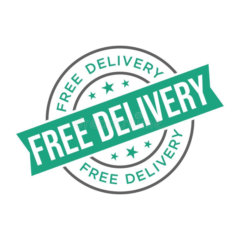 Free Delivery Letter Rubber Stamp Vector Design Template Stock Vector ...