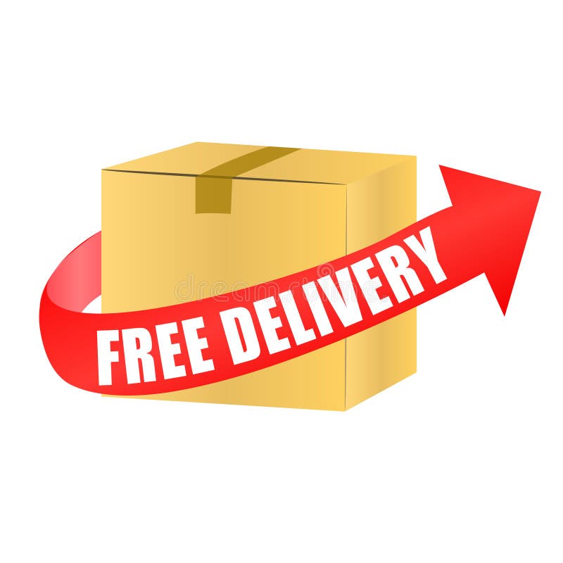 Free delivery shipping stock vector. Illustration of delivery - 56979798