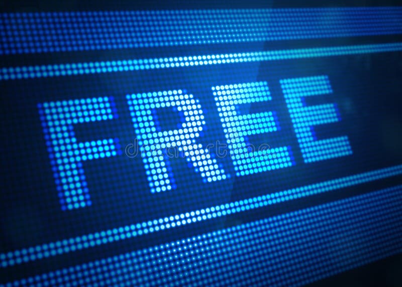 Free Digital Screen 3d Illustration Stock Illustration - Illustration ...