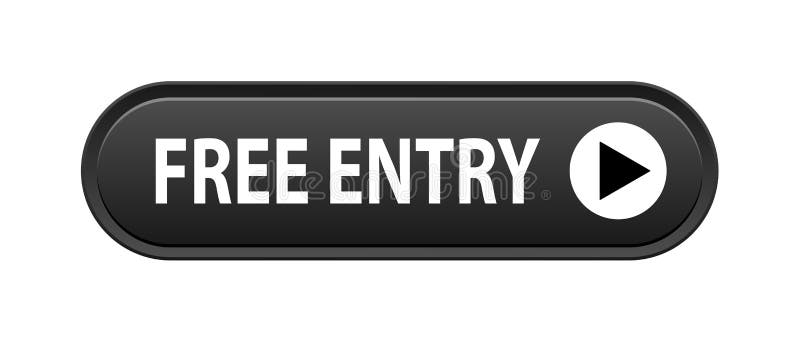 Free entry stamp stock vector. Illustration of label - 120114958