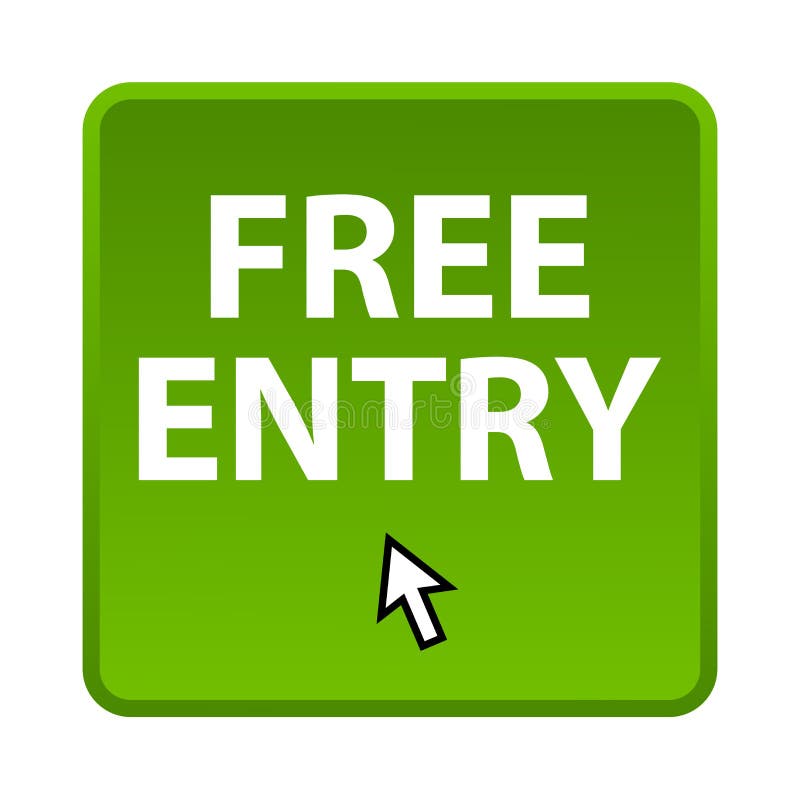 Free Entry? stock vector. Illustration of entry, guard - 11649835