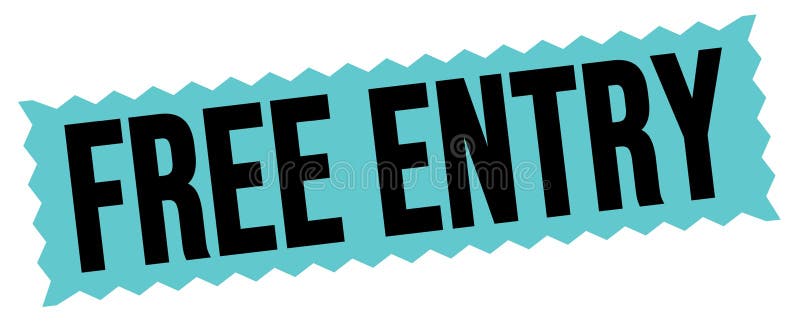 Free Entry Logo Stock Illustrations – 304 Free Entry Logo Stock ...