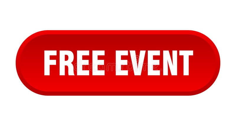 Free event button stock vector. Illustration of sticker - 196844324