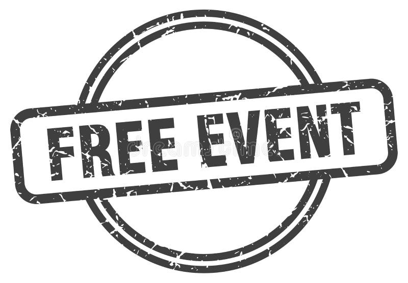 Free Event Stamp. Free Event Round Grunge Sign Stock Vector ...