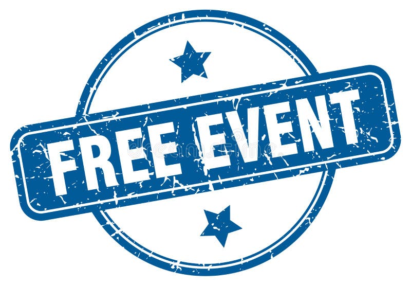 Free Event Stamp. Free Event Round Grunge Sign. Stock Vector ...