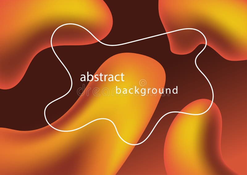 Free Form Shape Abstract Background Stock Vector - Illustration of ...