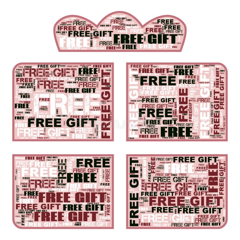 Free Gift Text Illustration Background Header Abstract Stock ...