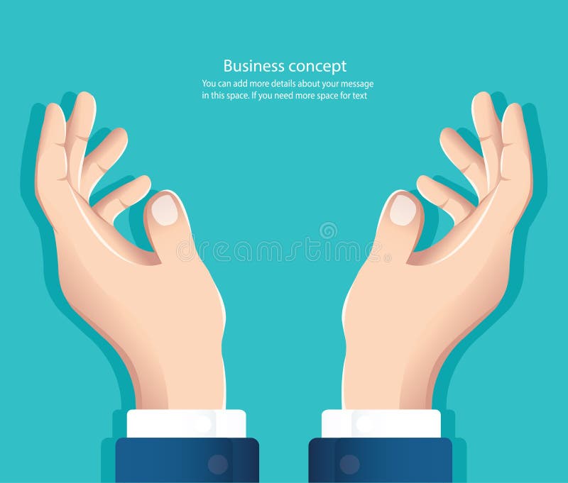 Hand Grabbing Something Vector