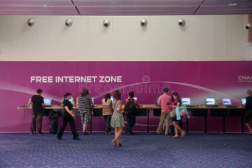 Free Internet Zone editorial photography. Image of connection - 18300002