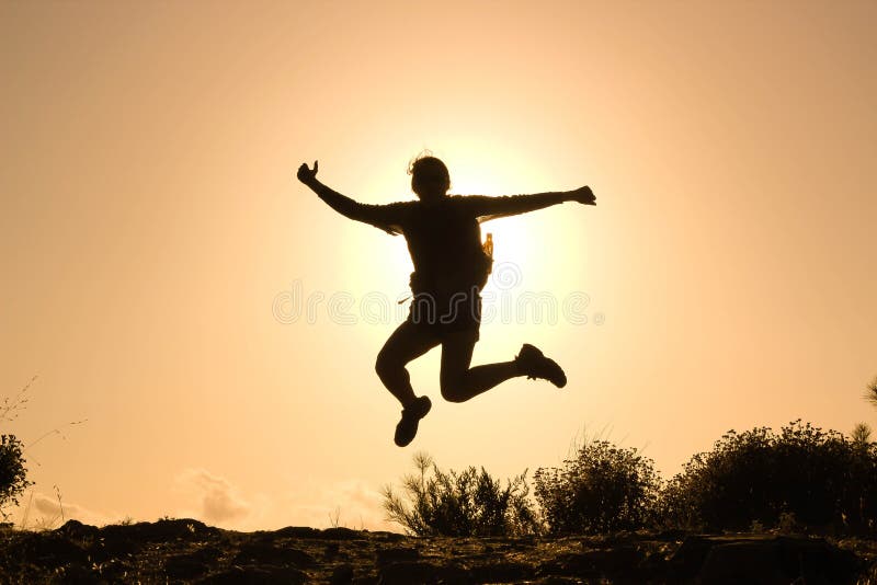Free jump stock photo. Image of jump, girl, cloud, umbrage - 50816678