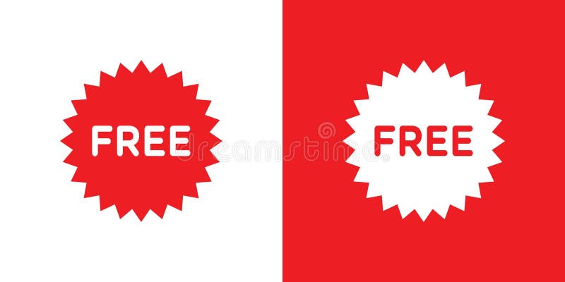 Free Label Icon Logo Set Vector Stock Vector - Illustration of bonus ...